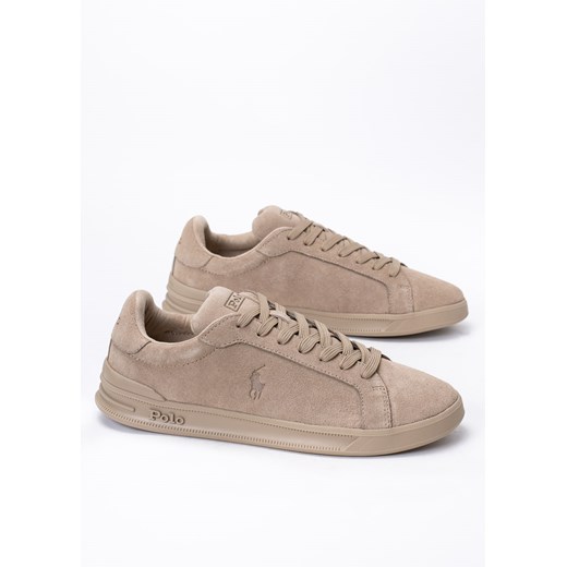 Sneakersy męskie brązowe Polo Ralph Lauren Court HRT CT II Sneaker Peeker