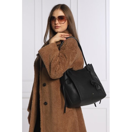 Weekend MaxMara Skórzana torebka na ramię + saszetka DONDOLO Gomez ...