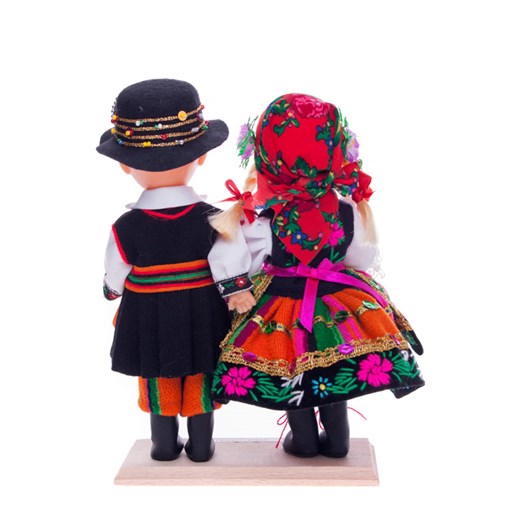 Para łowicka - lalki ubrane w łowickie stroje ludowe 23 cm folkstar-pl ...