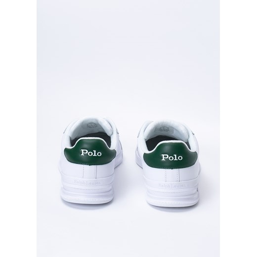 Sneakersy męskie białe POLO RALPH LAUREN HRT CRT CL Sneaker Peeker