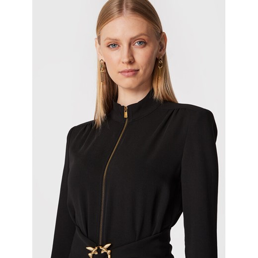 Pinko Sukienka koktajlowa Abana 1G18D7 V0B0 Czarny Regular Fit MODIVO