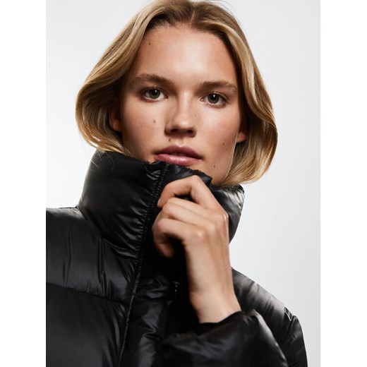 Mango Kurtka puchowa Toitoi 37005129 Czarny Regular Fit MODIVO