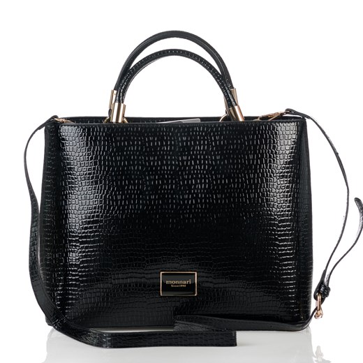 KLASYCZNA LAKIEROWANA TORBA MONNARI DobraTorebka.pl