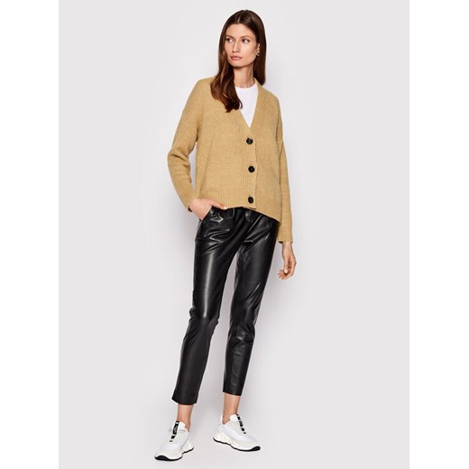 Weekend Max Mara Kardigan Magno 53460423 Beżowy Regular Fit MODIVO