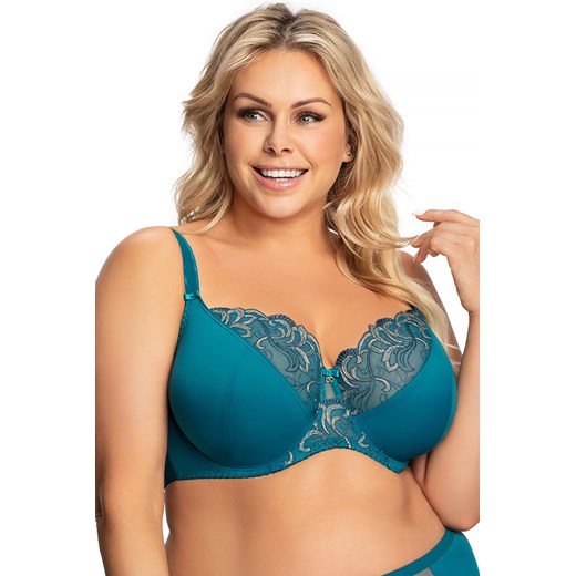 Gorsenia K707 Madison Biustonosz miękki, lazurowy kontri.pl