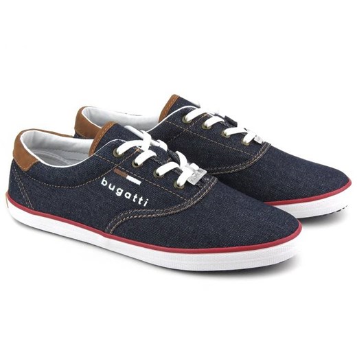 Buty męskie sportowe Bugatti 321-AFH01-6900, granatowe ulubioneobuwie