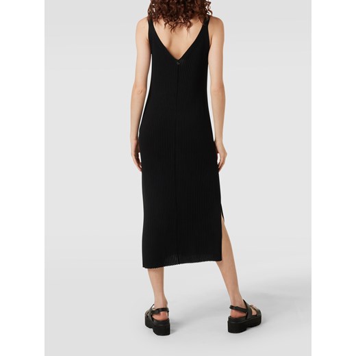 Sukienka midi z aplikacją logo Tom Tailor Denim Peek&Cloppenburg