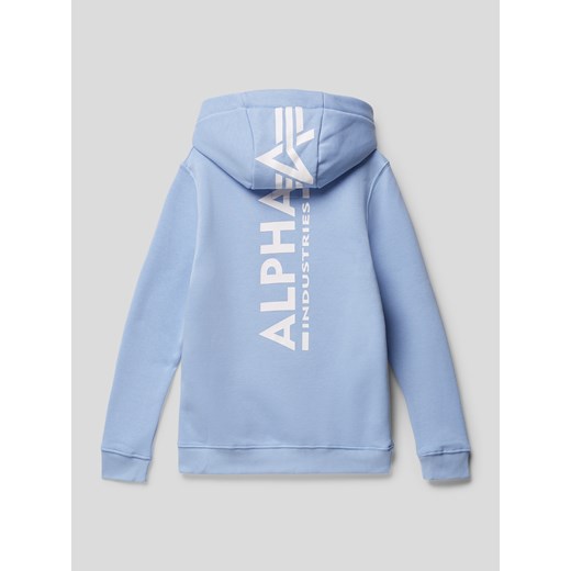 Bluza z kapturem i naszywką logo Alpha Industries Peek&Cloppenburg