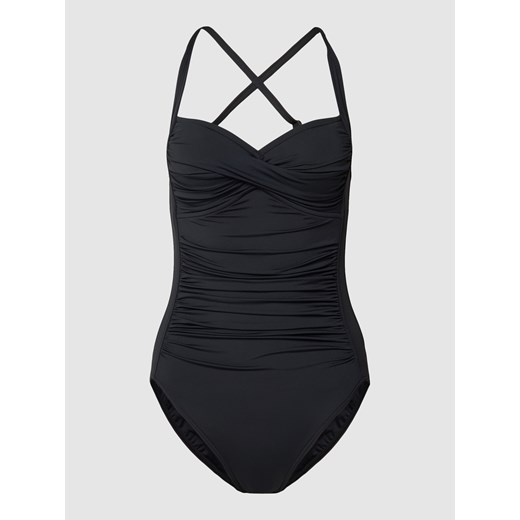 Kostium kąpielowy z marszczeniem model ‘Twist Halter One Piece’ Peek ...