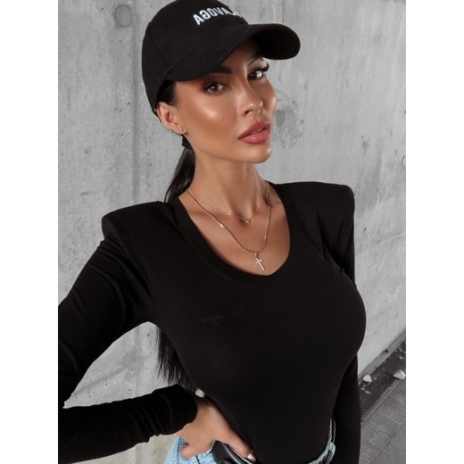 Bluzka damska O'la Voga z okrągłym dekoltem