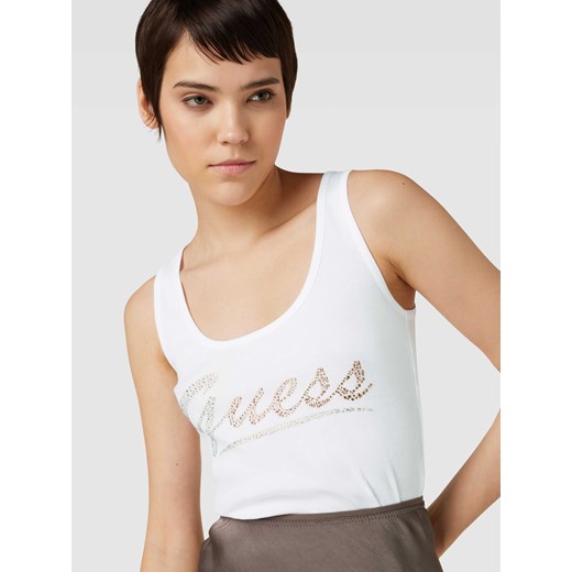 Top z nadrukiem logo Guess Peek&Cloppenburg