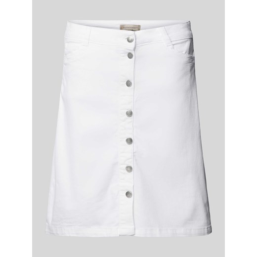 Spódnica o długości do kolan z listwą guzikową model ‘Erna’ Soyaconcept ...