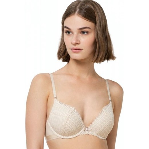 Triumph Aura Spotlight WHU beżowy biustonosz push-up Ekskluzywna.pl
