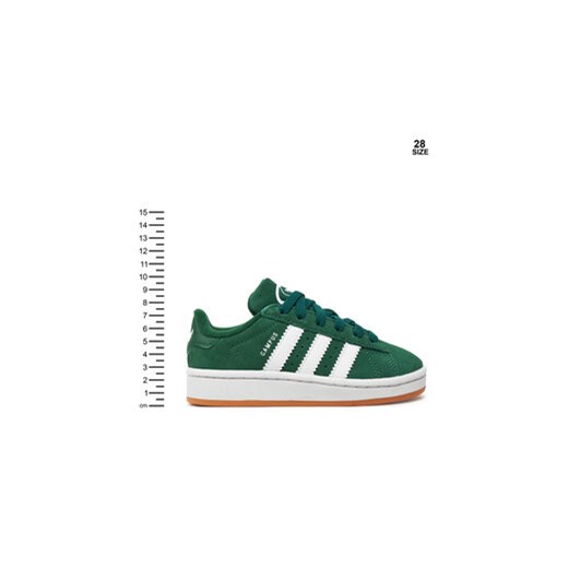 adidas Sneakersy Campus 00s JI4332 Zielony MODIVO