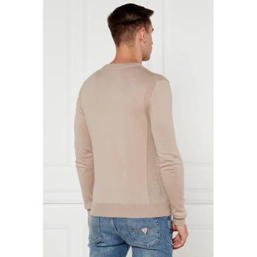 GUESS Sweter EDGAR | Regular Fit z dodatkiem jedwabiu Gomez Fashion Store
