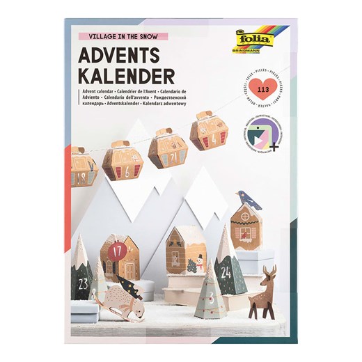 folia PAPER Zestaw w kolorze jasnobrązowym do wykonania kalendarza ...