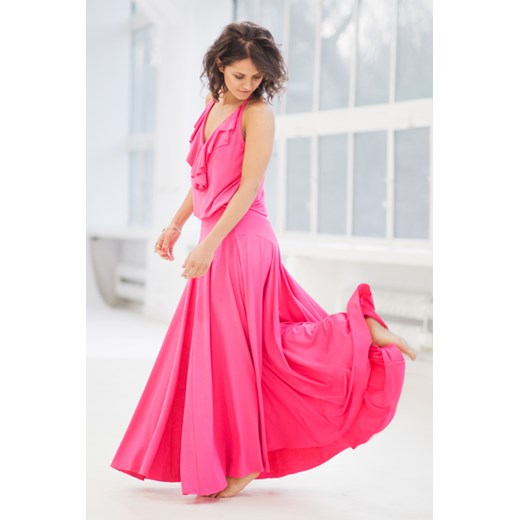 MAKSYMALISTKA fuksja - spódnica -40% Risk rozowy Made in Warsaw