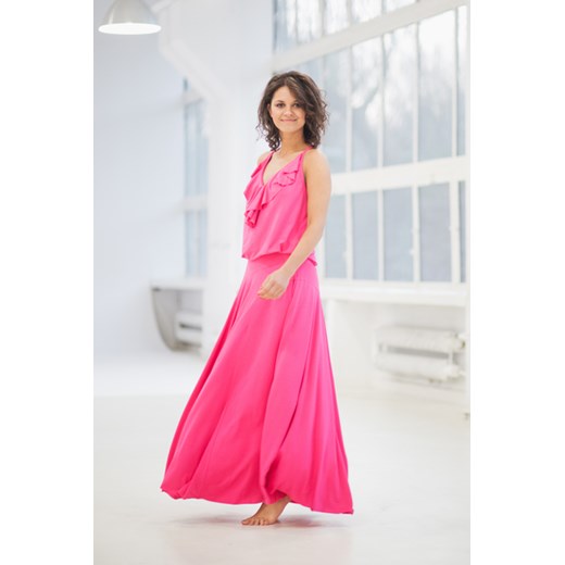 MAKSYMALISTKA fuksja - spódnica -40% Risk rozowy Made in Warsaw