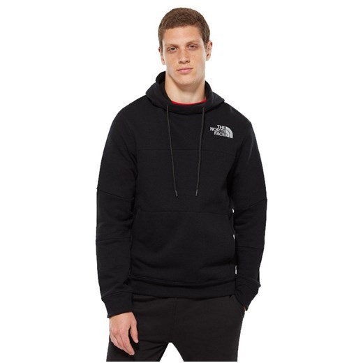 Bluza męska czarna The North Face na jesień bawełniana Bluza męska czarna The North Face na jesień bawełniana