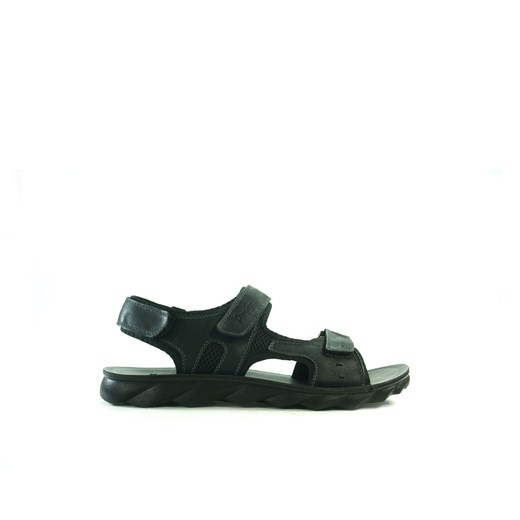 Sandały męskie American Club casualowe na rzepy czarne z tworzywa ...