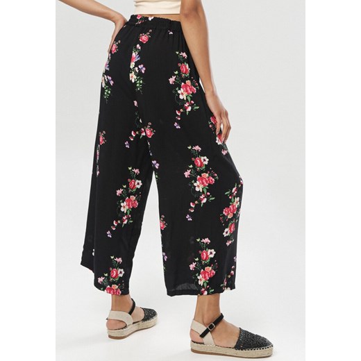 Czarne Spodnie Echorise Born2be Odzież